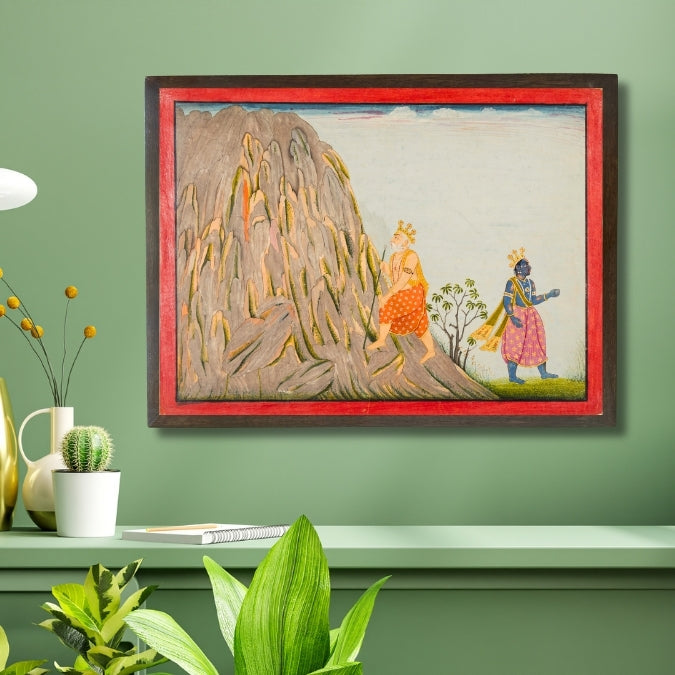 King Muchukunda Enters the Realm of Mount Gandhamadana – themaazimerchant