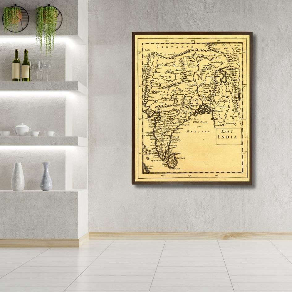 Map of India, 1650 – themaazimerchant