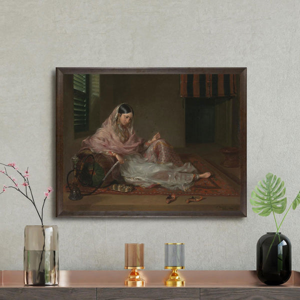 A Muslim Lady Reclining – themaazimerchant